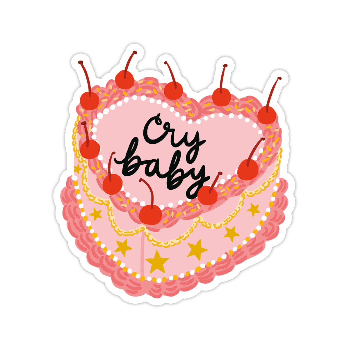Cry Baby Sticker– Bloomwolf Studio