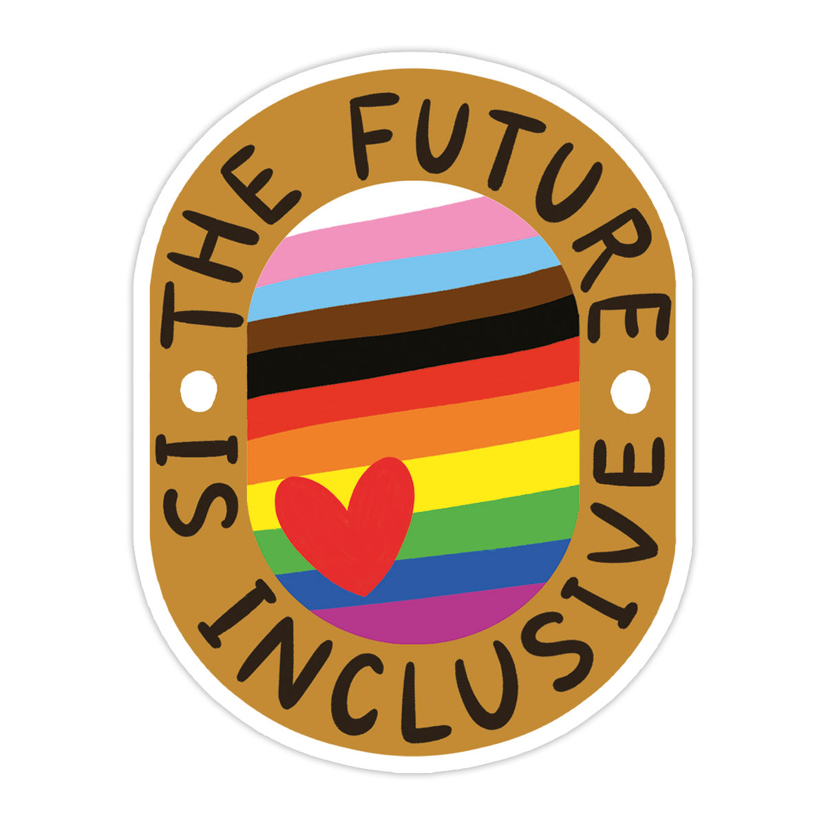 The Future is Inclusive Sticker– Bloomwolf Studio