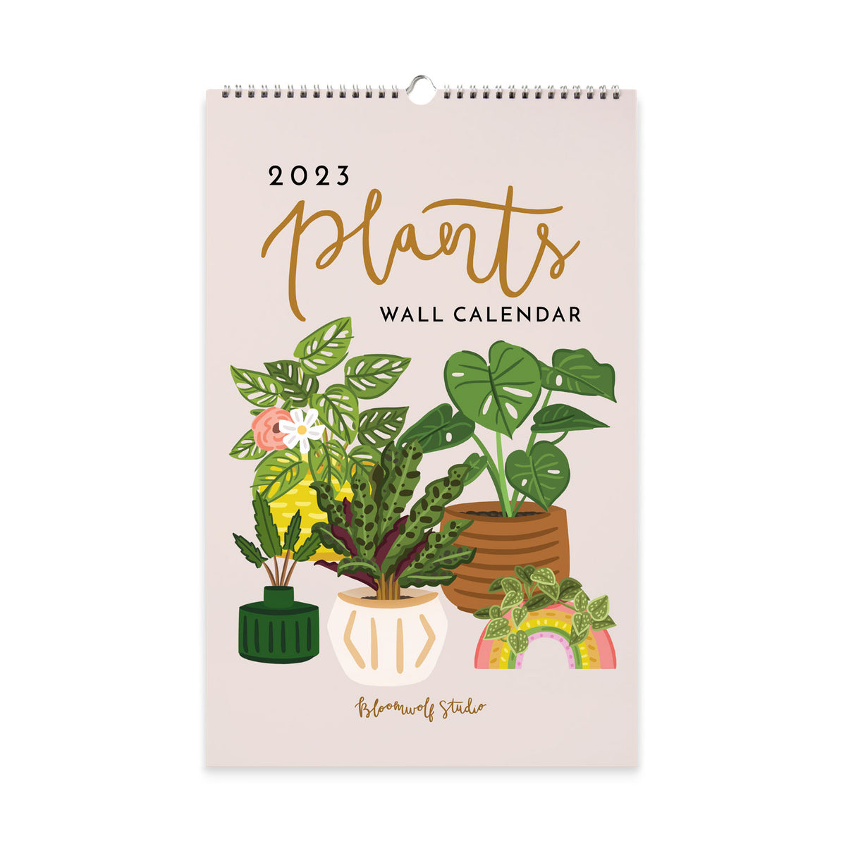 2023 Plants Wall Calendar– Bloomwolf Studio