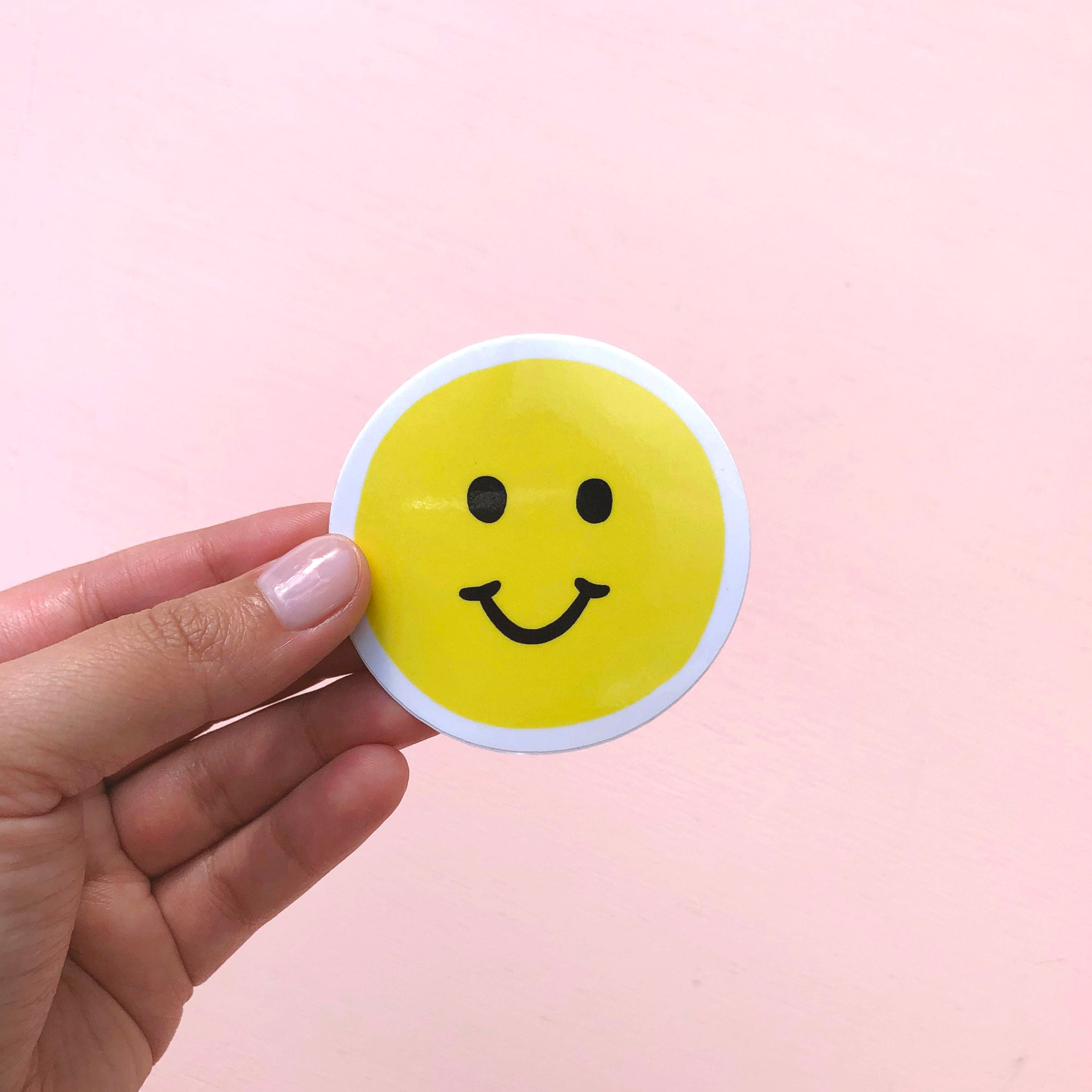 Smiley Sticker– Bloomwolf Studio