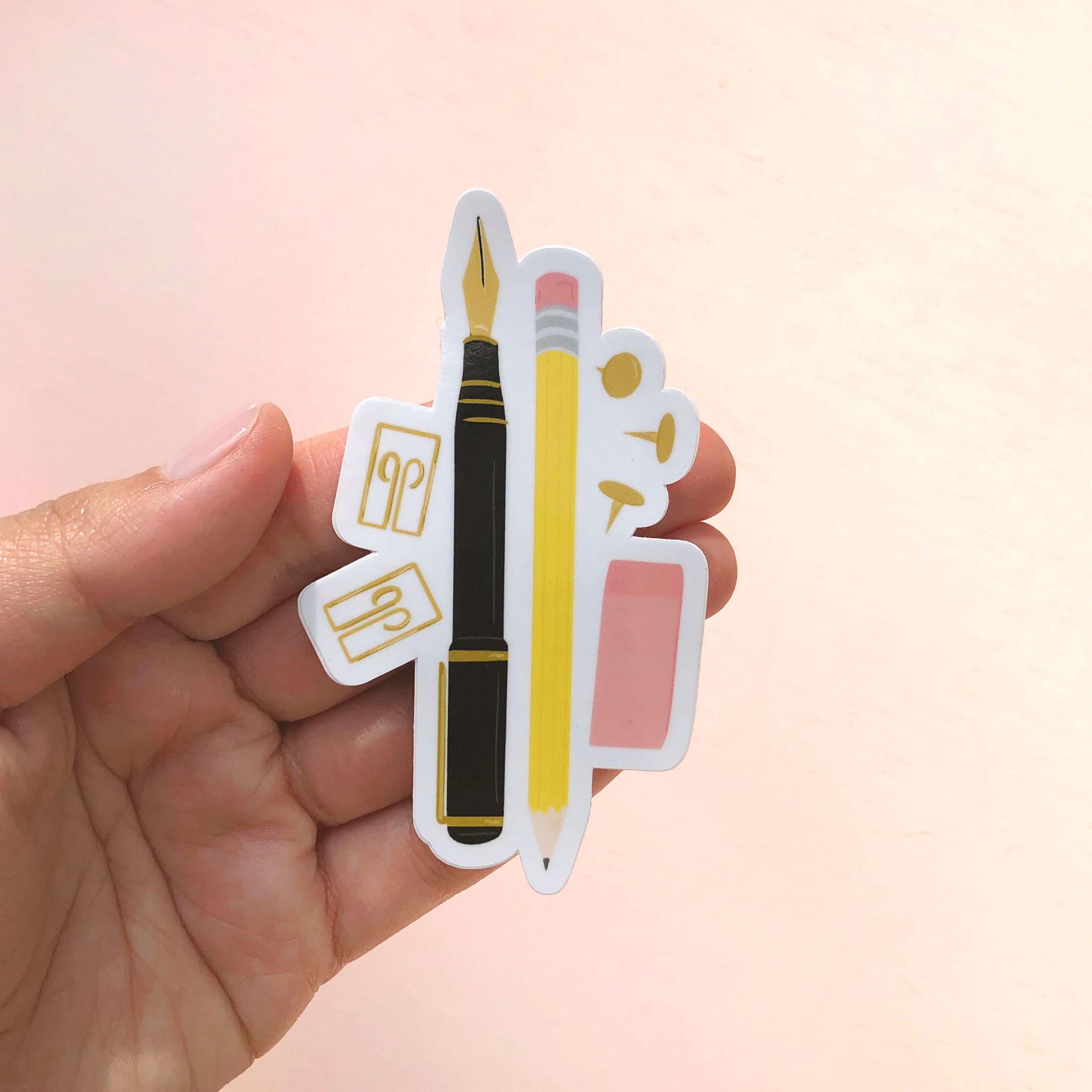 Pencil Sticker– Bloomwolf Studio
