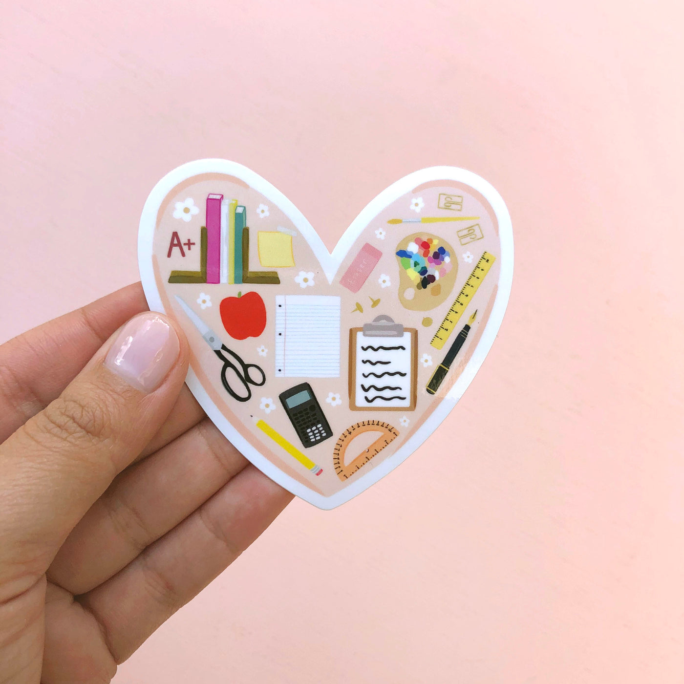 Teacher Love Sticker– Bloomwolf Studio