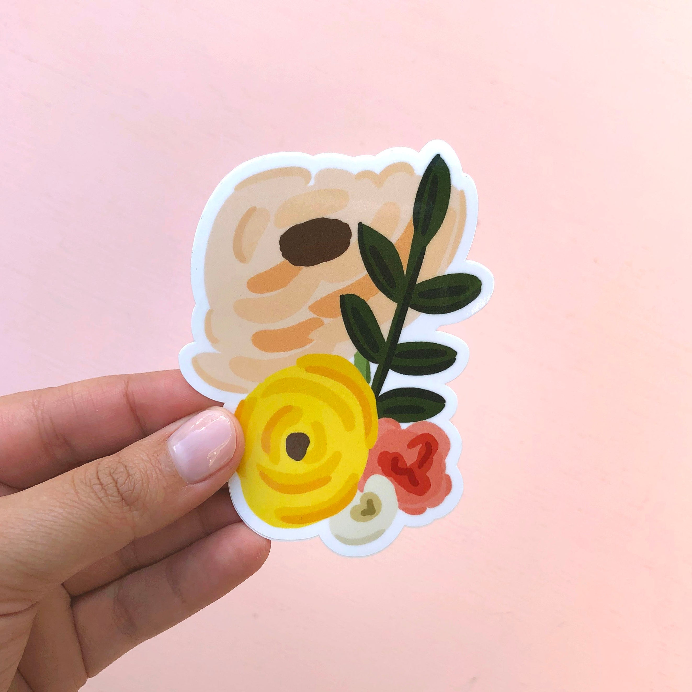 Floral Bunch Sticker– Bloomwolf Studio