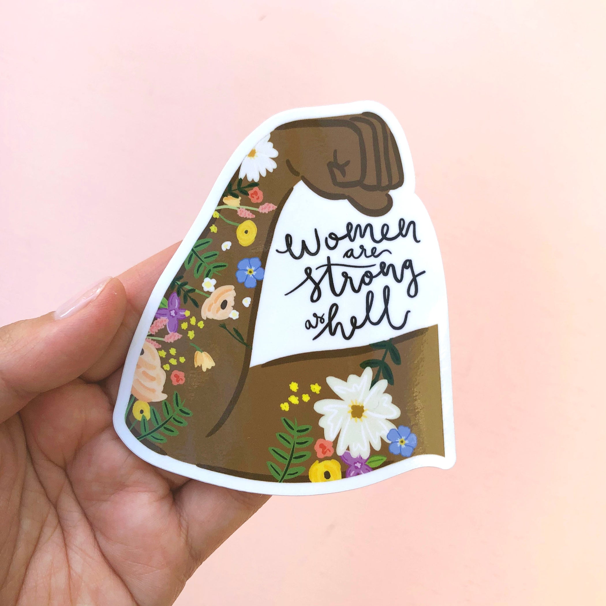 Strong as Hell #1 Sticker– Bloomwolf Studio