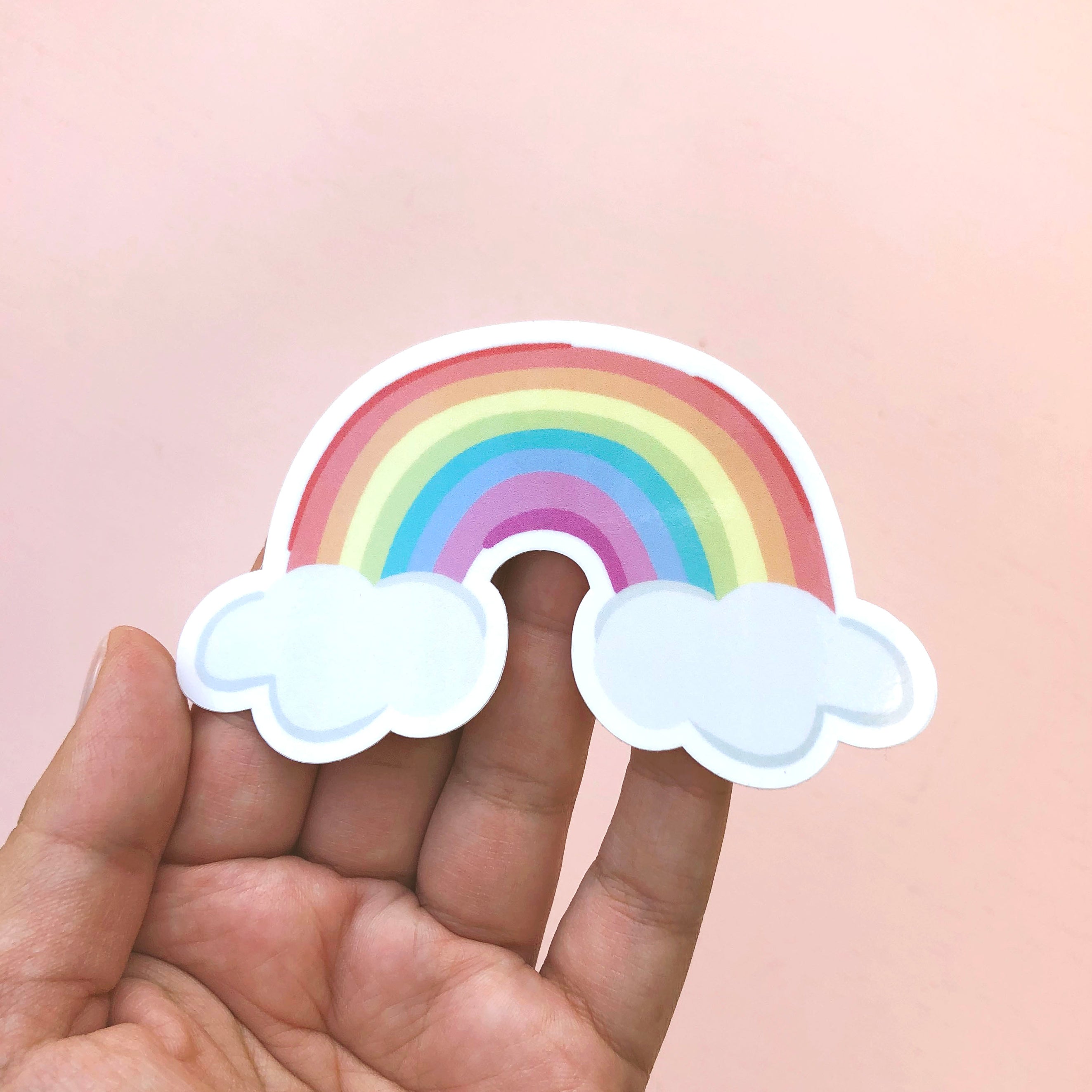 Rainbow Sticker– Bloomwolf Studio