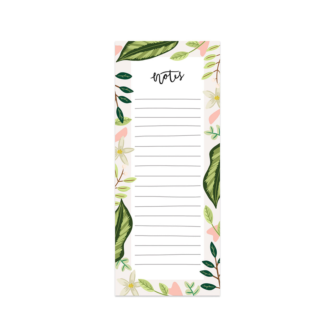 Leaves Notes Notepad– Bloomwolf Studio
