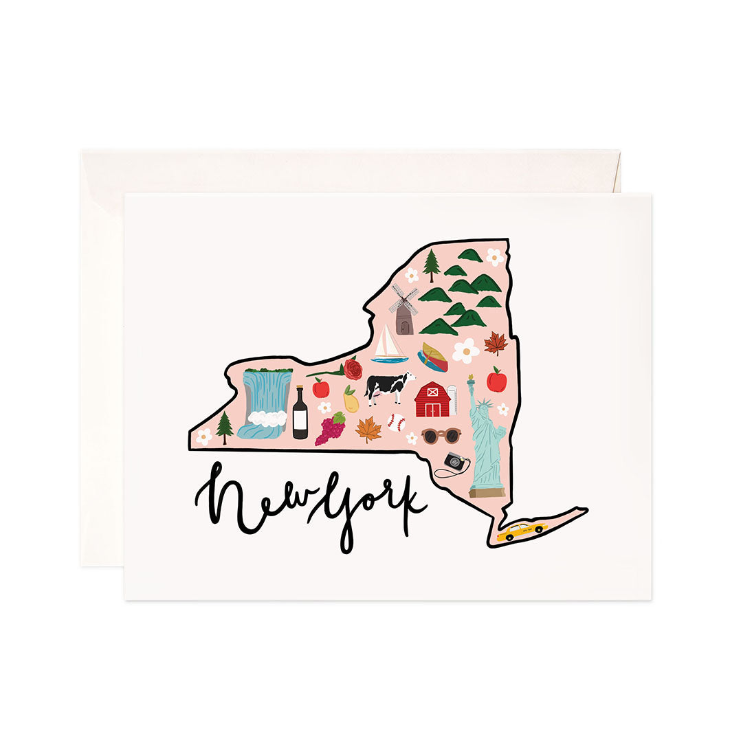 New York Greeting Card | Bloomwolf Studio